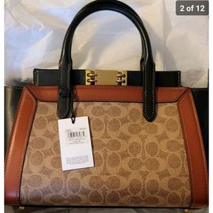 Coach | Bags | Coach 941 Troupe Carryall In Signature Canvas 78488 Nwt ...